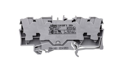 2-wire terminal block 16mm2 gray 2016-1201 TOPJOBS /T2AU | eBay