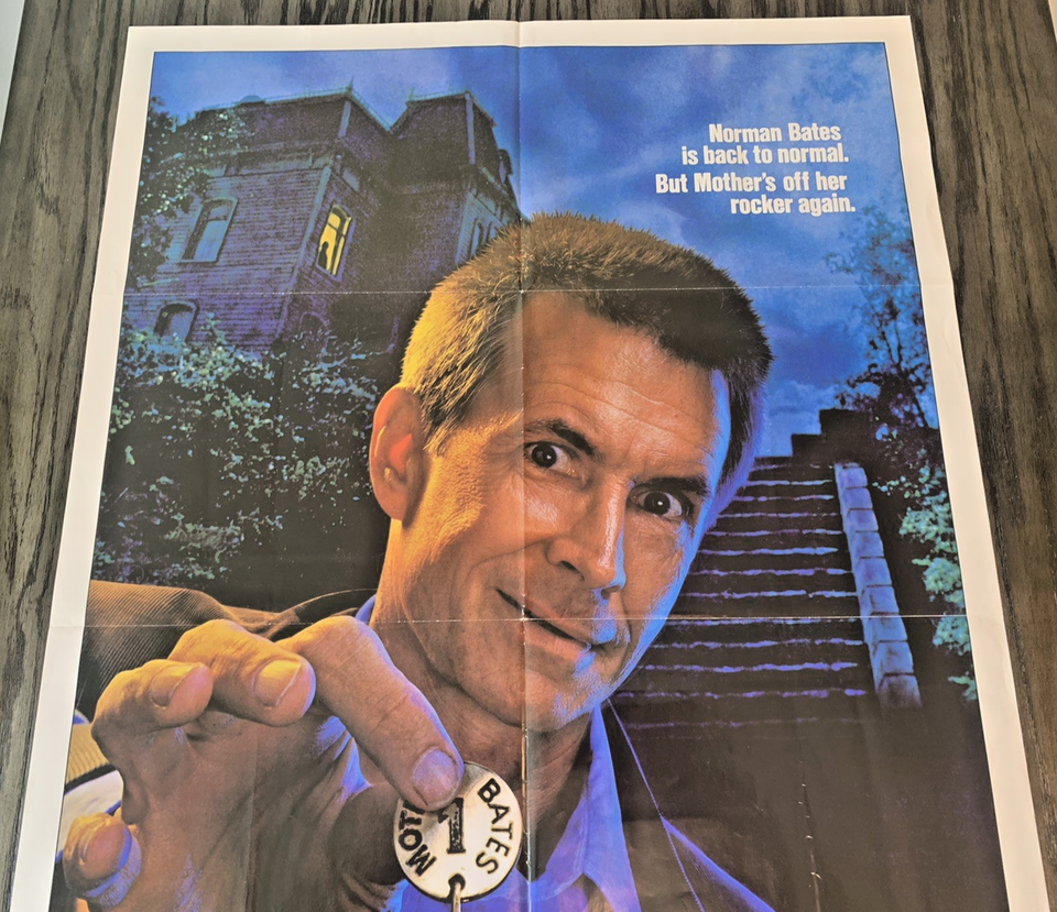 1985 Vintage PSYCHO III Movie Poster One Sheet 27X41 NSS#8600210 Anthony Perkins | eBay