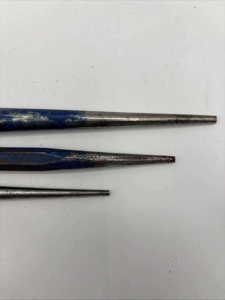 DASCO PRO 4 PIECE PUNCH SET 1/8, 7/16, 5/32, 3/16 MADE IN USA | eBay