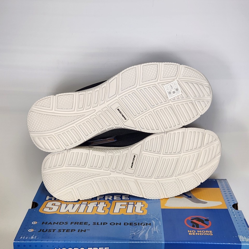 Size 12 - SKECHERS Verse Swift Fit - Black / Blue - Mens | eBay