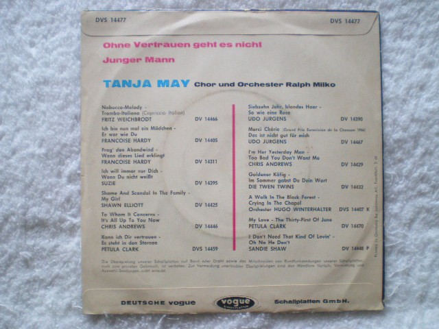 Tanja May: Ohne Vertrauen geht es nicht / Junger Mann | eBay.de