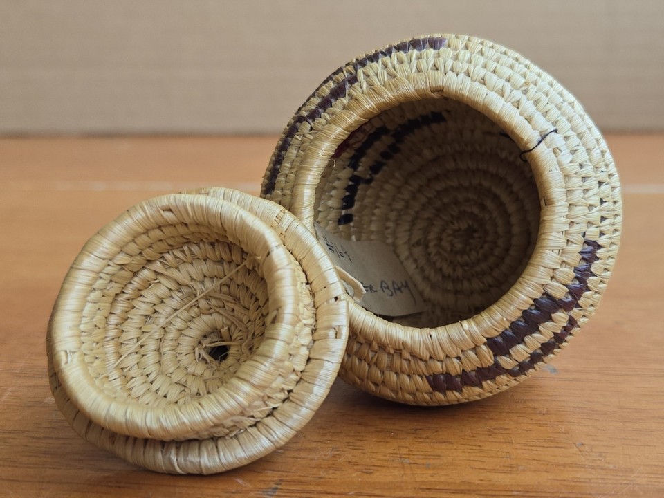Vintage Yup'ik Basket Yupik Eskimo Hooper Bay | eBay