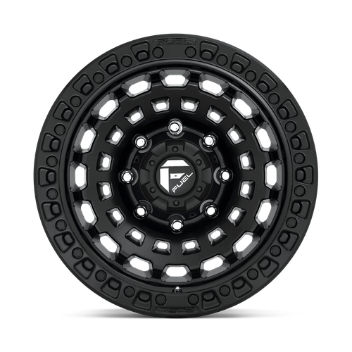 Fuel Off-Road D633 Zephyr 17X8.5 +25 Matte Black Wheel 5X108 5X4.25 ...