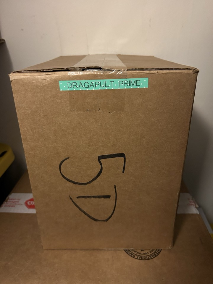 Pokemon 25th Anniversary Celebrations Dragapult Prime Collection Box ...