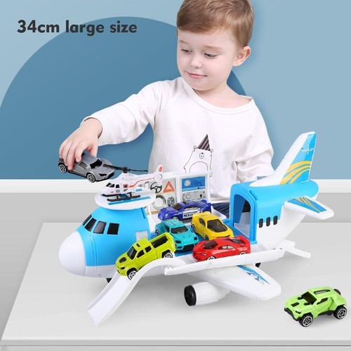 Airplane Toy Transport Plane Toys for Kids Transport Cargo Airplane Car ...