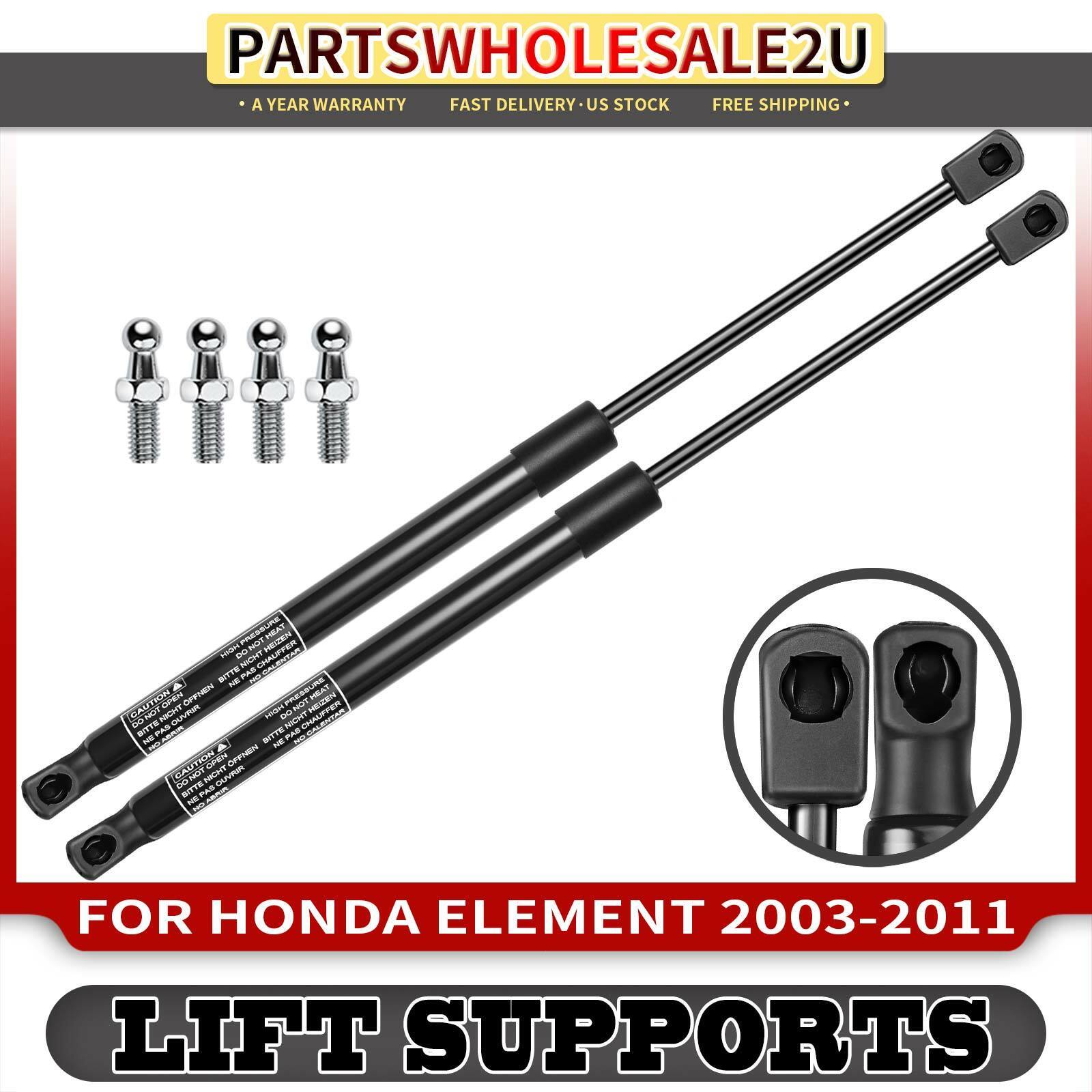 2x Rear Trunk Tailgate Lift Supports Spring Struts for Honda Element ...