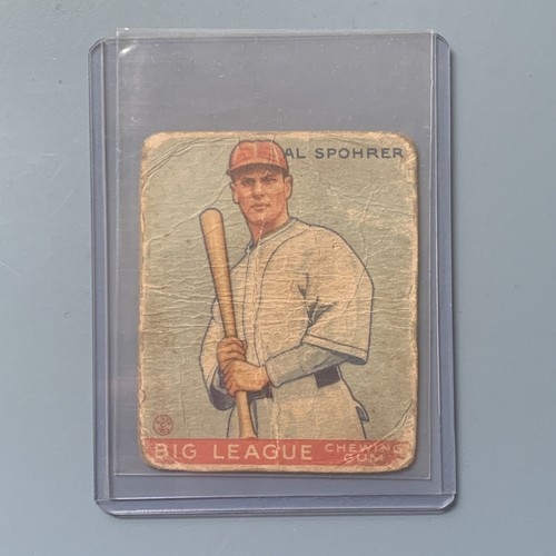 1933 Goudey #161 Al Spohrer Boston Braves Rookie Baseball Card | eBay