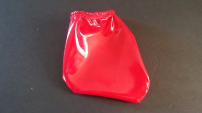 Mens shiny PVC or swim Pouch Pocket Tanning Swimsuit Custom handmade ...