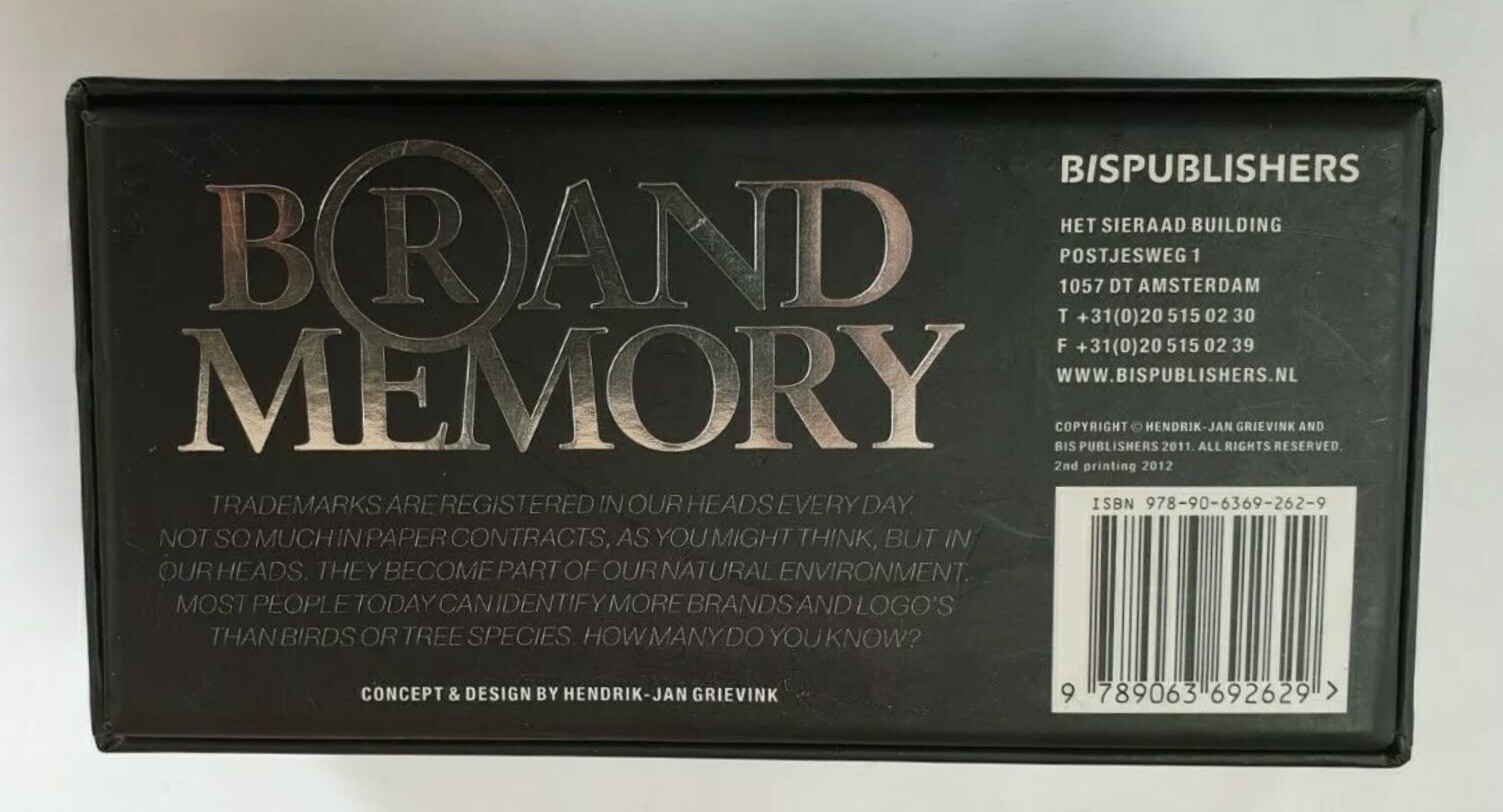 Brand Memory Game. New Factory Sealed 2nd Edition 2012. FREE Tracked ...