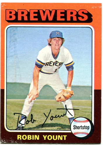 Robin Yount Unsigned 1975 Mini Topps Card | eBay