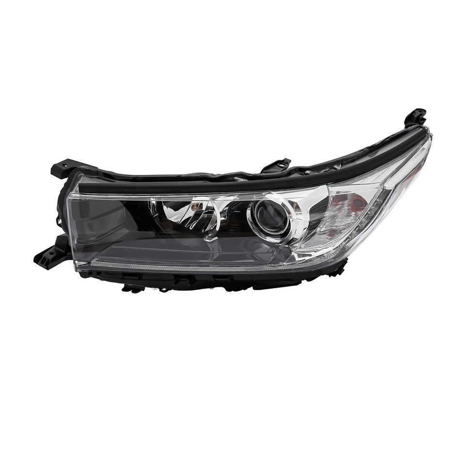 For Toyota Highlander 2017 - 2019 Halogen w/LED DRL Headlight (Left ...