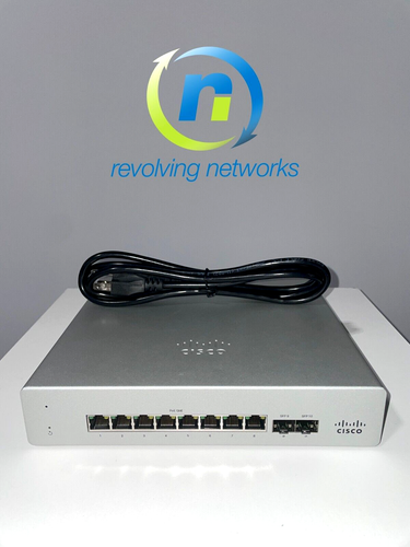 Cisco Meraki MS120-8FP-HW MS120-8FP 8x GbE PoE+ Switch, Unclaimed - 1 ...