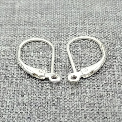 4 Pairs of 925 Sterling Silver Lever Back Earring Posts Ear Wires | eBay