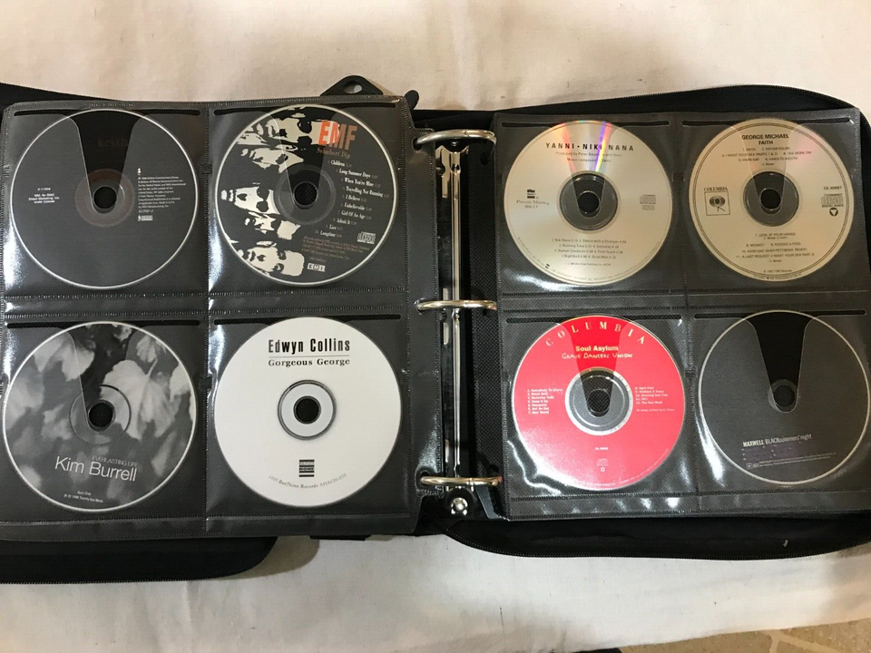 huge lot of 200 mixed cds in case it binder various genres | eBay