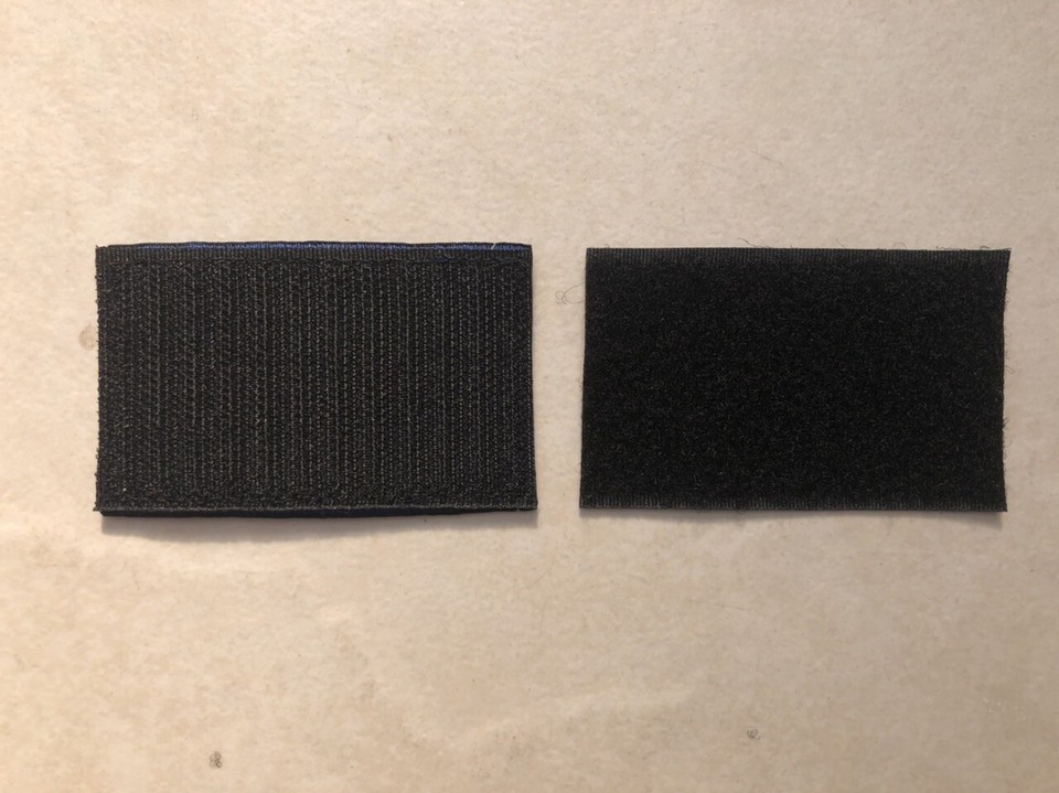 Black/Red Skull Official VELCRO® 8x5cm approx Genuine Badge Military ...