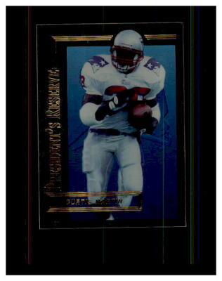 Curtis Martin 1996 Edge President’s Reserve #116 New England Patriots ...