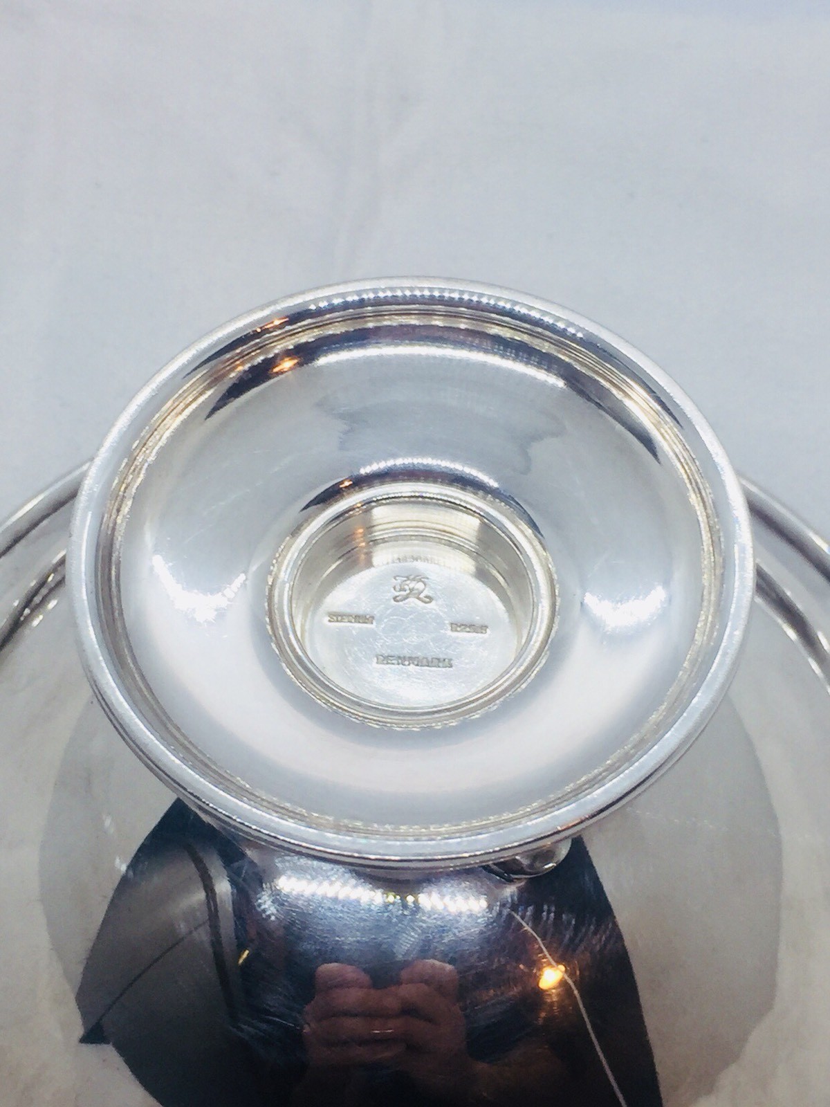 Holger Rasmussen Denmark Vintage Sterling Silver Peapod Compote Bowl | eBay