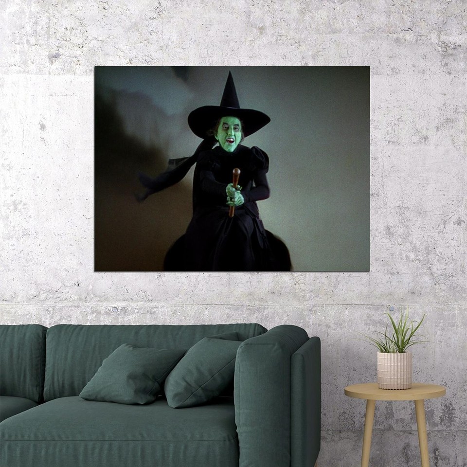 380890 Wizard Of Oz Margaret Hamilton Wicked Witch Of West WALL PRINT ...