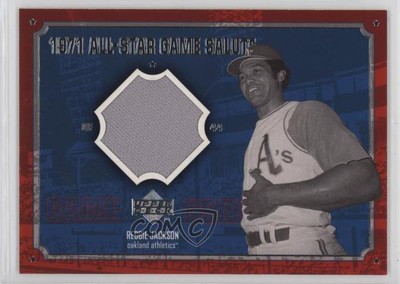 2001 Upper Deck 1971 All-Star Salute Jerseys Reggie Jackson #AS-RJ HOF ...