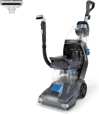 VAX CDCW-SSXS SpinScrub Power Upright Carpet Cleaner Washer Grey ...