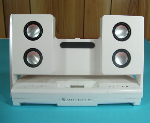 iPod Nano 1st Gen Speaker System Dock Portable inMotion Altec Lansing ...