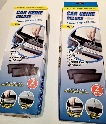 Car Genie Deluxe 2 Pack | Black | Plastic | Tekno