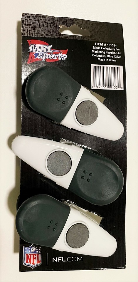 New York Jets NFL snack bag chip clip with magnet 3 pack - kitchen ...