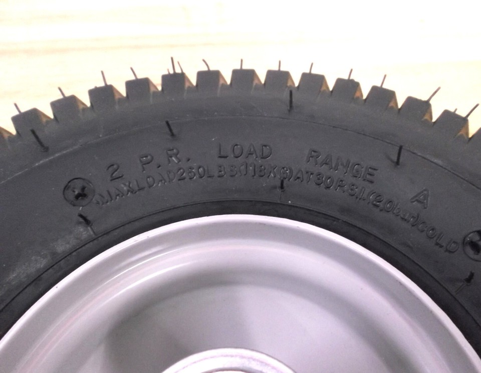 SNAPPER FRONT RIM AND TIRE FOR REAR ENGINE RIDING LAWN MOWER TRACTOR ...