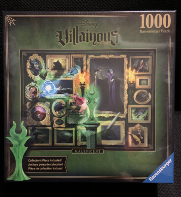 DISNEY VILLAINOUS MALEFICENT 1000 PCS PUZZLE RAVENSBURGER 27 X 20” | eBay