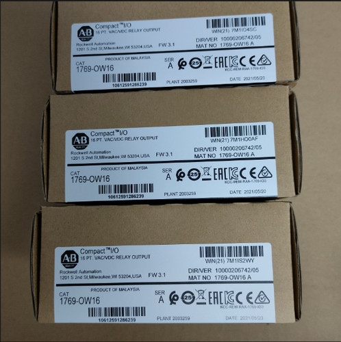 Allen-Bradley 1769-OW16 AB CompactLogix Relay Output Module 1769OW16 ...