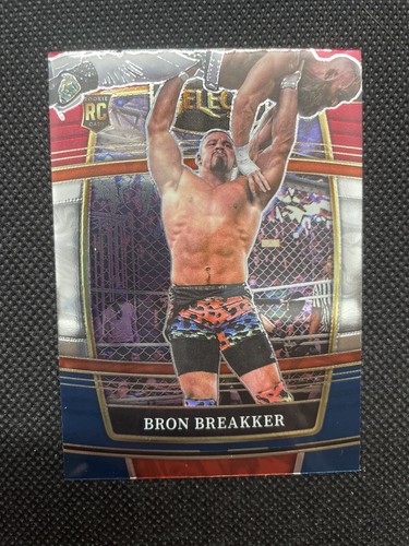 2022 Panini Select WWE - Bron Breaker Concourse Rookie #15 Retail Blue ...