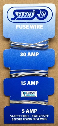 Fuse Wire 5 amp 15 amp 30 amp mixed card 5a 15a 30a consumer board fuse ...
