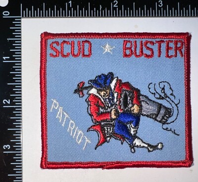 Desert Storm Scud Buster Patriot Missile Patch | eBay