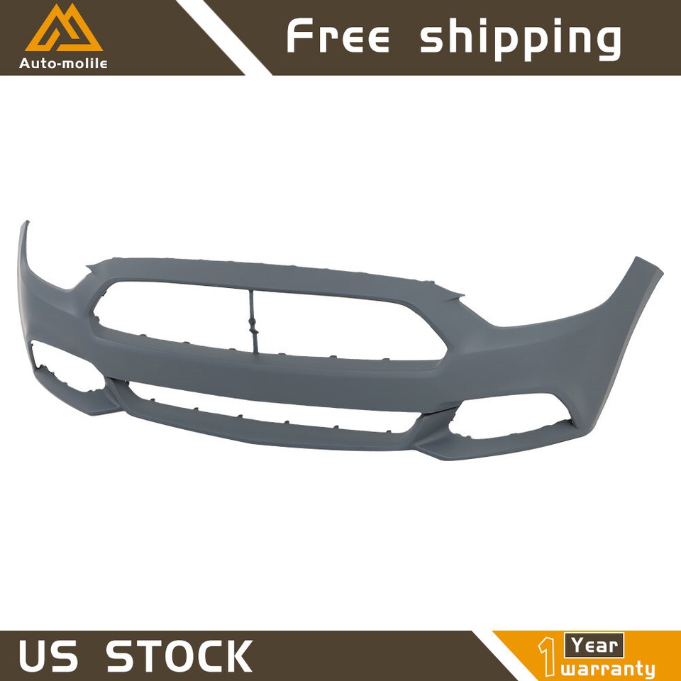 For Ford Mustang 2015 2016 2017 Front Bumper Cover Primed Upper ...