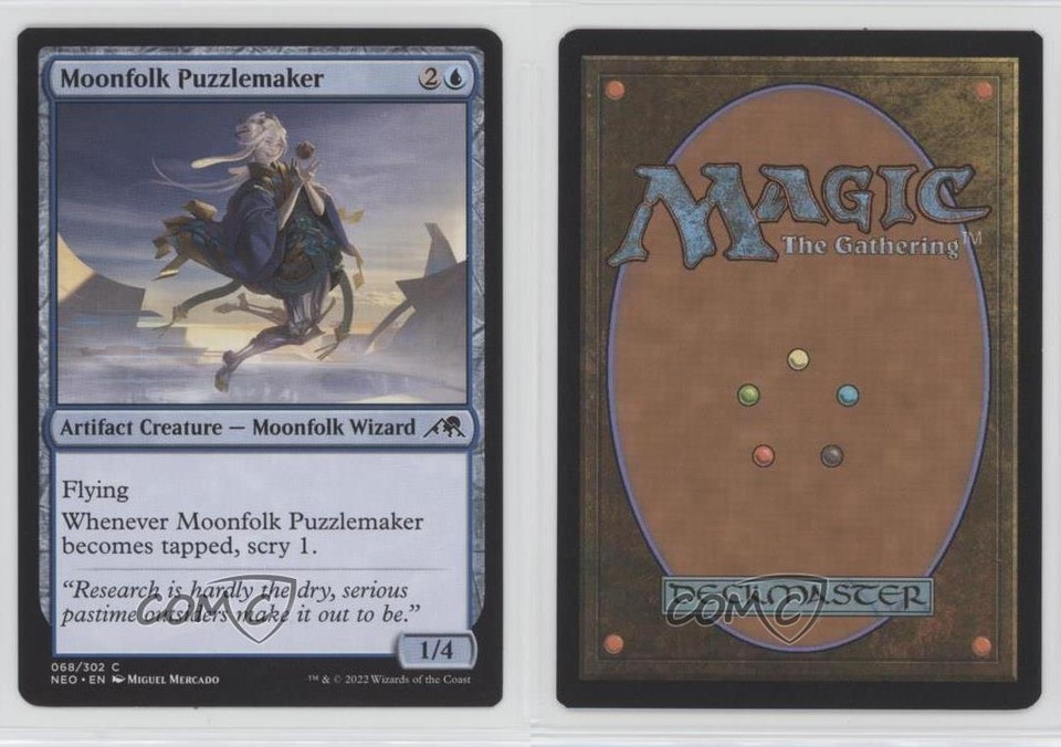 2022 Magic: The Gathering - Kamigawa: Neon Dynasty Moonfolk Puzzlemaker ...