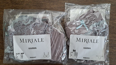 MIRIALE - Dessous-Set - KARMA - BH 80B - Slip M / 38-40 -- NEU + OVP ...