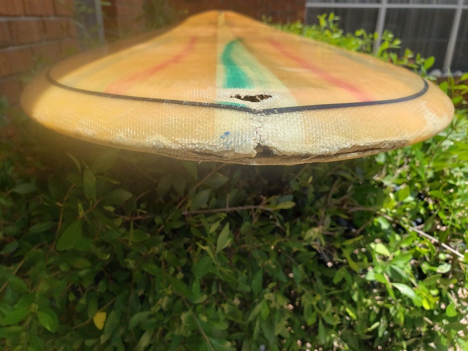 vintage 1960's DEL CANNON 9' 6" LONGBOARD SURFBOARD | eBay