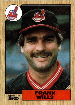 1987 Topps Frank Wills Cleveland Indians #551 | eBay