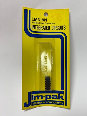 Integrated Circuits-Jim-Pak LM319N-NEW- Hi-Speed Dual Comparator- HTF ...