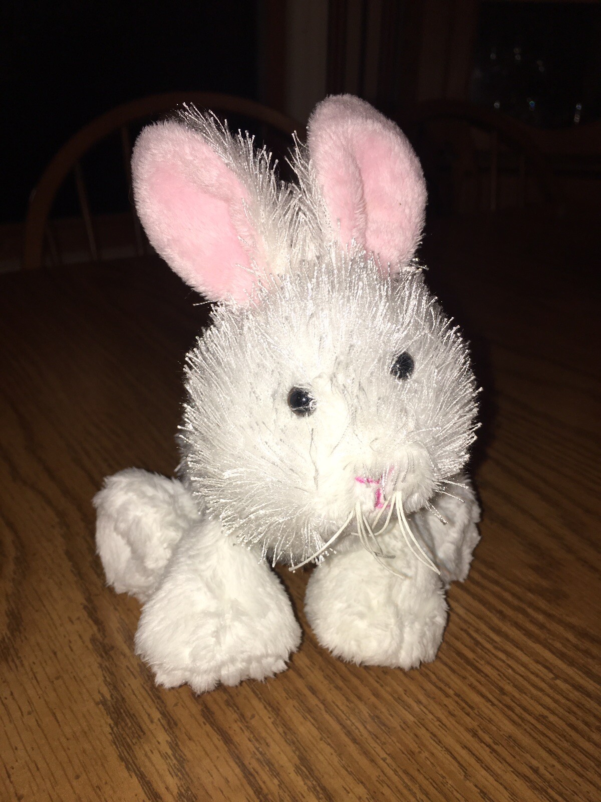 Ganz Webkinz Lil Kinz White Rabbit 6" Plush Bunny Stuffed Animal No ...