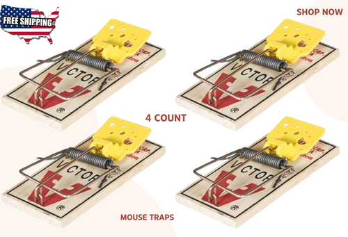 Easy Set Mouse Traps, 2-Pack ( 4 count ) | eBay