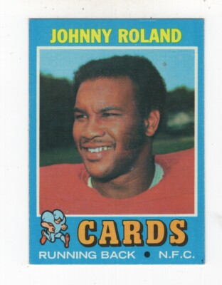 1971 TOPPS FOOTBALL JOHNNY ROLAND ST. LOUIS CARDINALS #123 | eBay