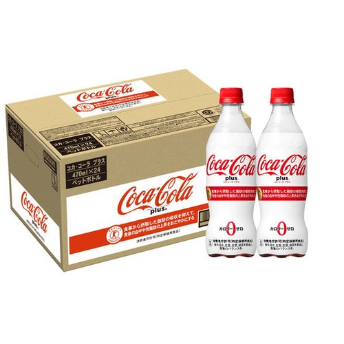Coca Cola Japan Limited, Coca Cola Plus, 470ml x 24 Bottles, Japan ...