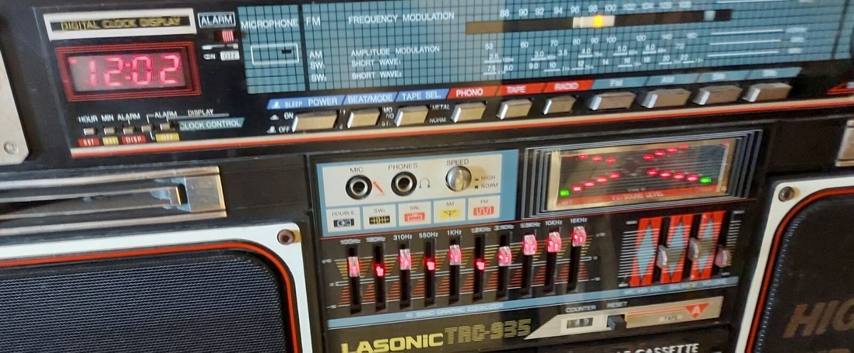 Lasonic Trc 935 Boombox Clipart