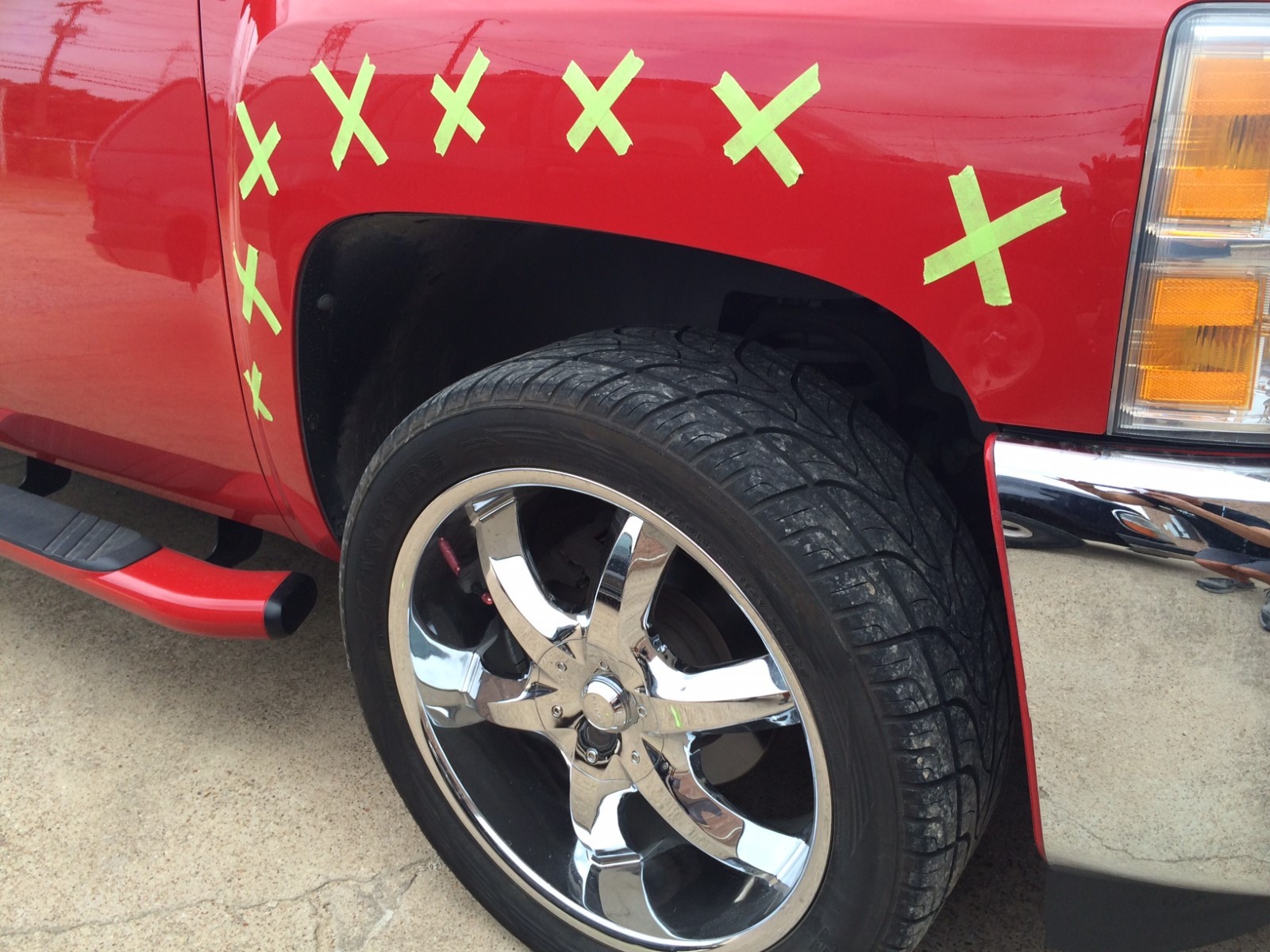For 1999-2006 Chevrolet Silverado 2500 Painted Fender Flares Painted ...