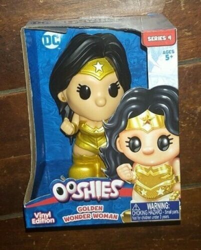 Ooshies DC GOLDEN WONDER WOMAN Vinyl Edition 4" Series 4 Figure! | eBay