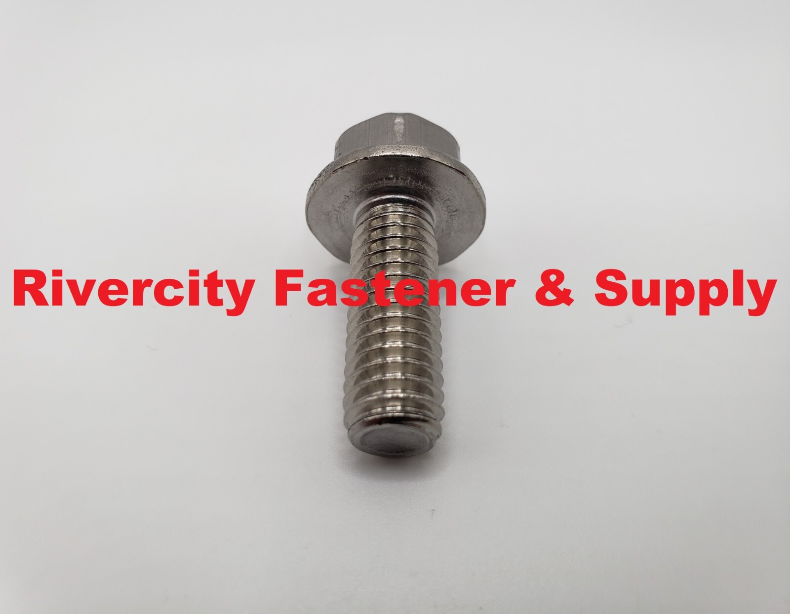 (5) 3/8-16x1 Stainless Hex Head Flange Bolts 3/8x16 Cap Screws 3/8x16x1 ...
