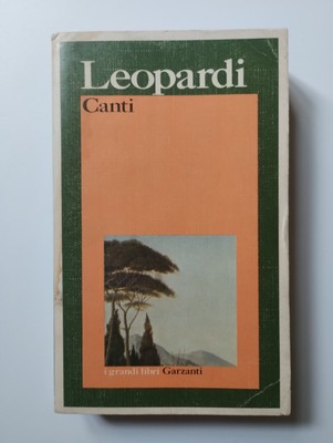 Canti - Leopardi | eBay