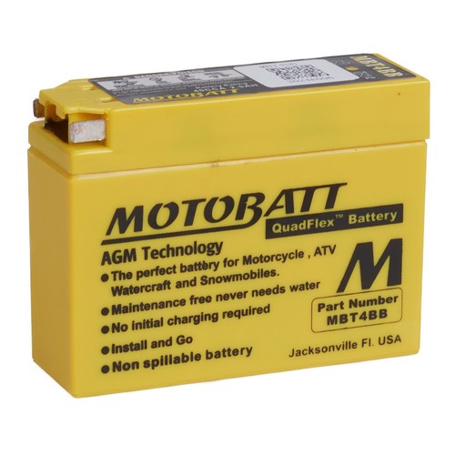Motobatt AGM Battery for Yamaha TTR50 E 2005-2021 | eBay Australia