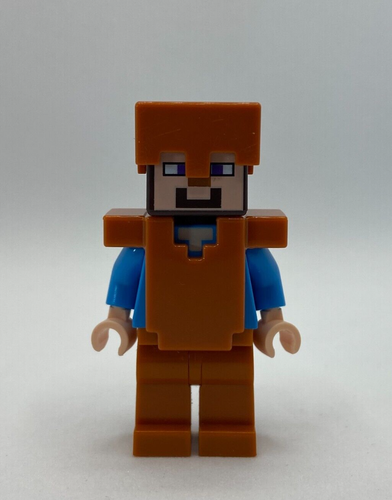 Lego Minecraft min044 Dark Orange Legs, Helmet, and Armor | eBay.de